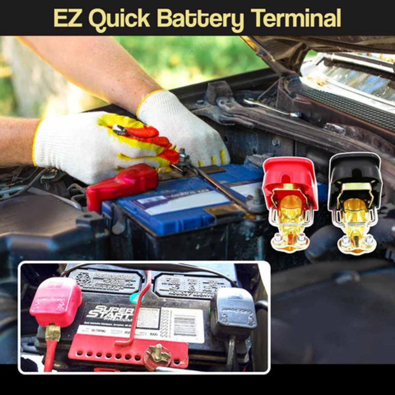 2 pcs Quick Release Battery Terminals Clamps Connectors – anrdre