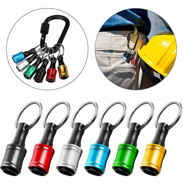 1/4" Hexagonal Screwdriver Bit Holder Key Rings – anrdre