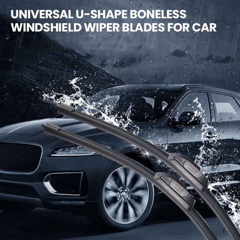 Universal U-Shape Boneless Windshield Wiper Blades for Car – anrdre