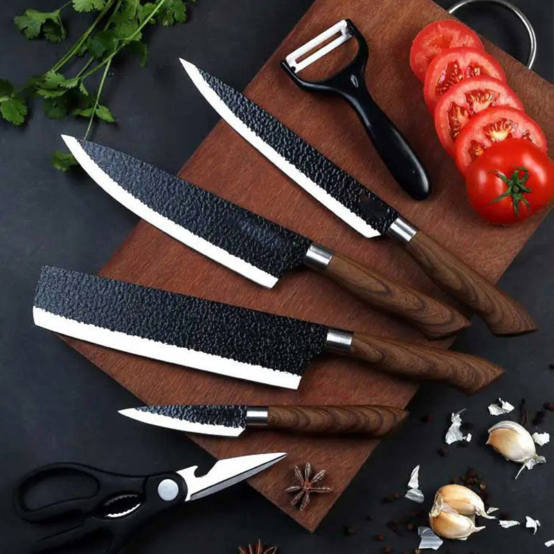 💥Christmas Special Offer💥German Professional Chef's Knife Set - 6 Pcs ...