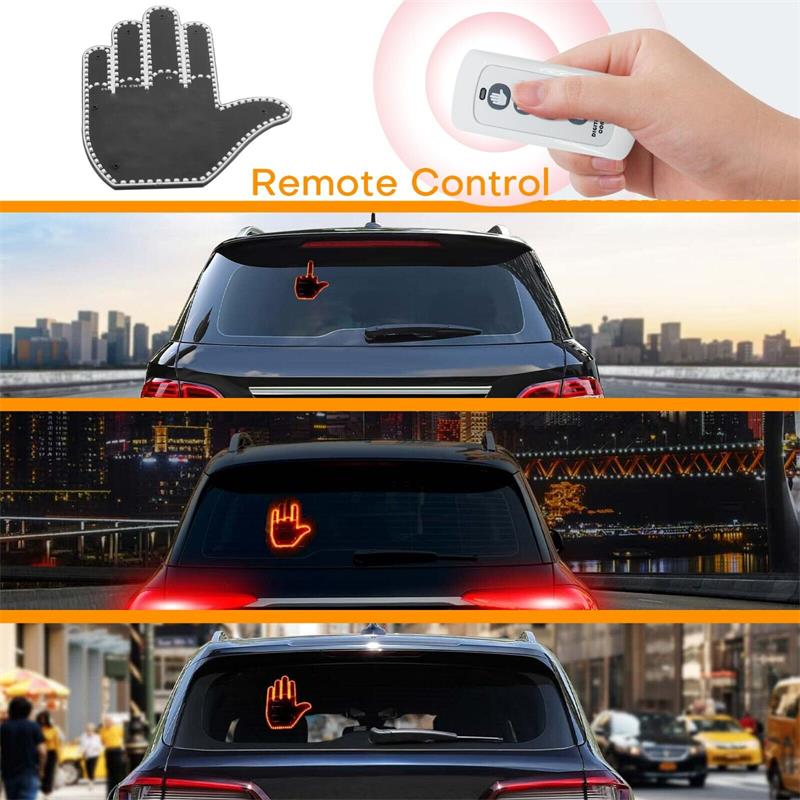 Middle Finger Gesture Light with Remote – anrdre