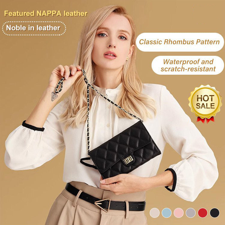 Gold Buckle Square Fat Diamond Chain Bag – anrdre