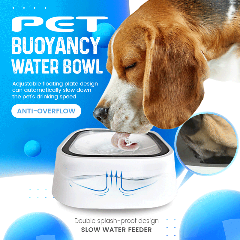 Pet Buoyancy Anti-Overflow Water Bowl – anrdre
